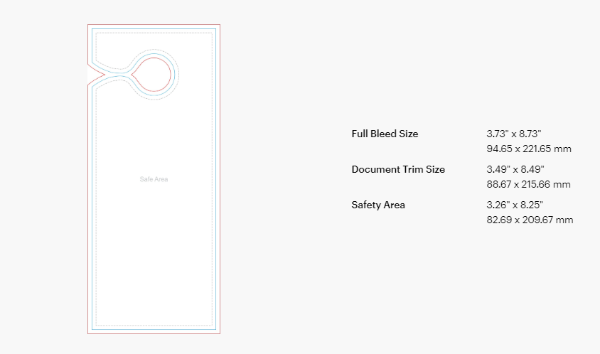 Fantastic Sams. Door Hanger Template Product